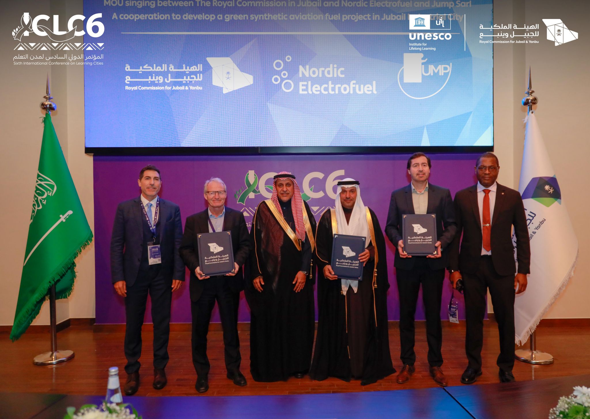 Making E-SAF in Saudi Arabia – Royal Commission, Nordic Electrofuel and ...