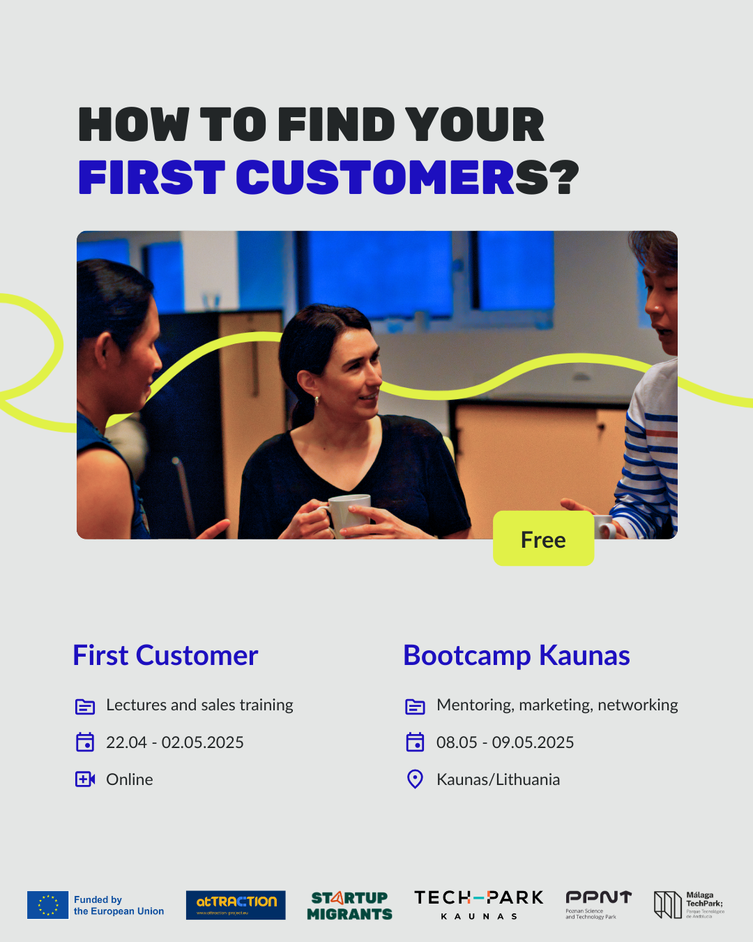 Join the First Customer Program & Bootcamp in Kaunas! 🚀 | EuroQuity
